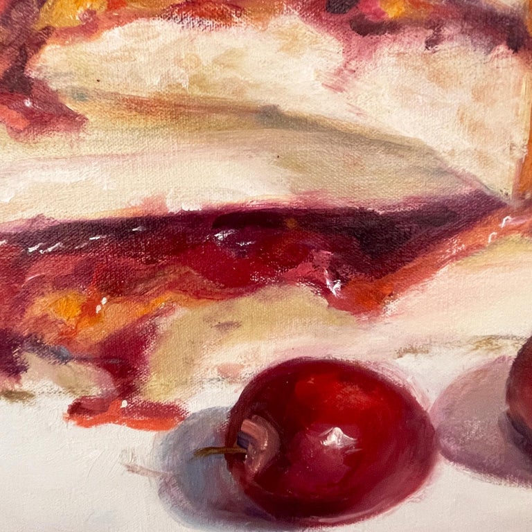 Lynne Tompkins Brice - Battle of the Grapes, Oil Painting For Sale at ...