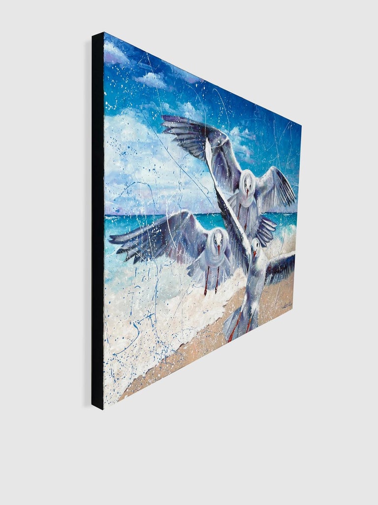 Jeff Fleming - Winging It, Oil Painting For Sale at 1stDibs