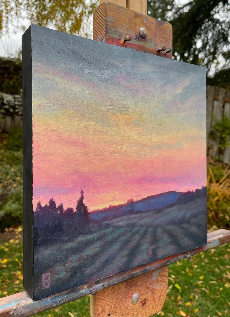 Michael Orwick - Row On Row, Oil Painting For Sale at 1stDibs