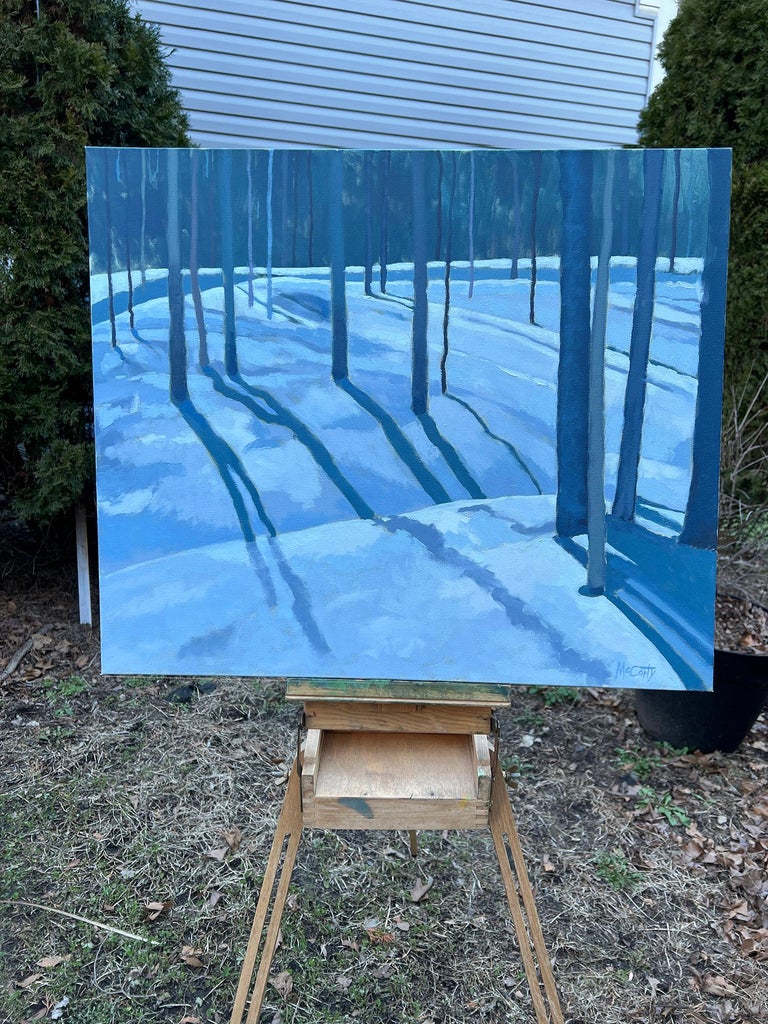 Brian McCarty - Winter Trees, Oil Painting For Sale at 1stDibs