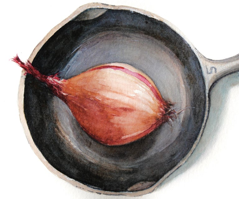 Dwight Smith - No. 5 with Shallot, Original Painting For Sale at 1stDibs
