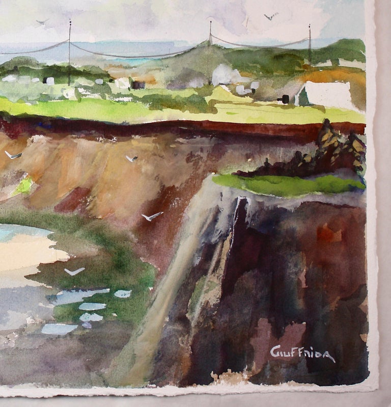 Joe Giuffrida - Irish Coast, Original Painting For Sale at 1stDibs