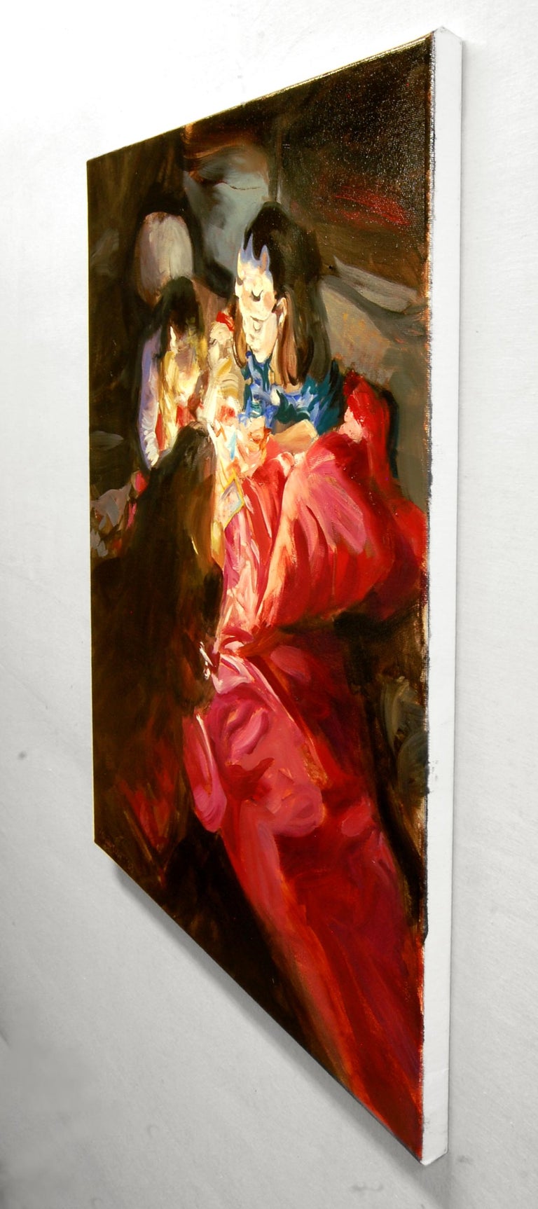 Onelio Marrero - The Sleepover, Oil Painting For Sale at 1stDibs