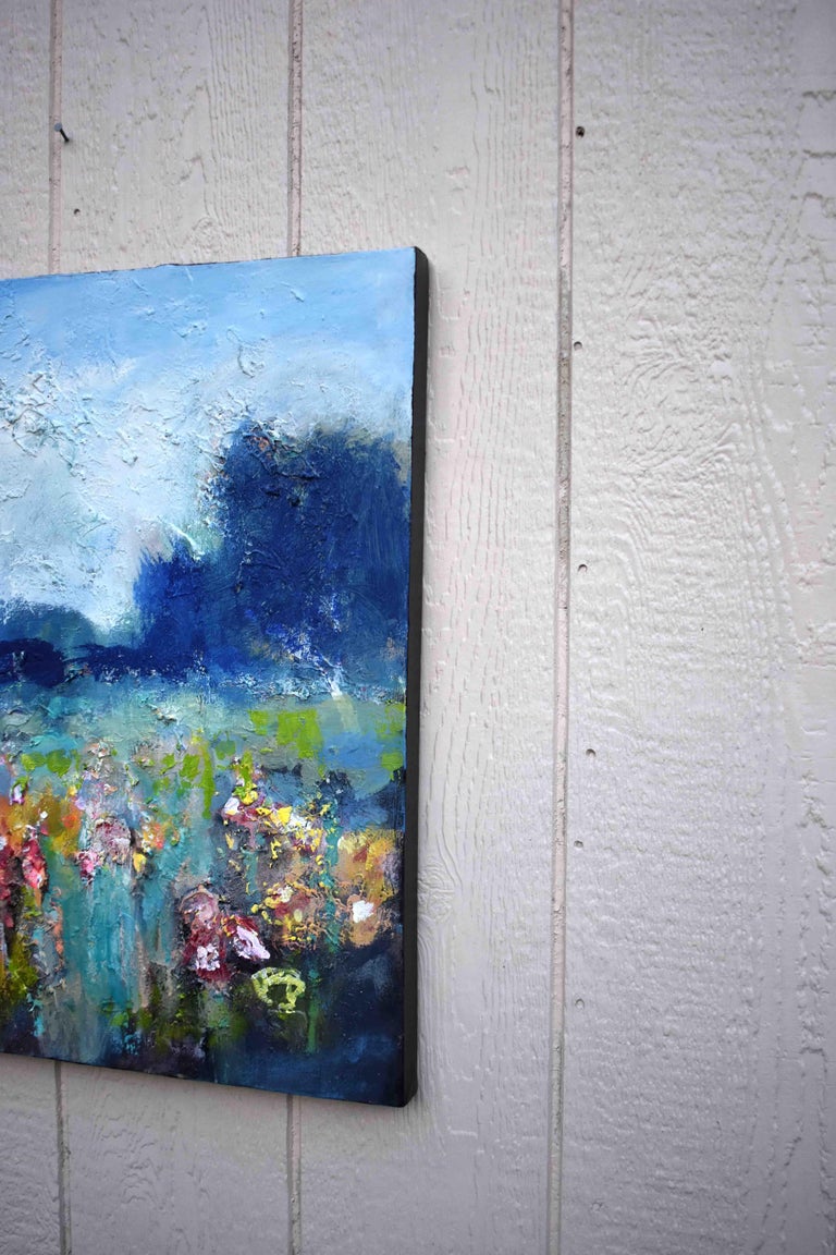 Kip Decker - Ridgetop Flowers, Original Painting For Sale at 1stDibs