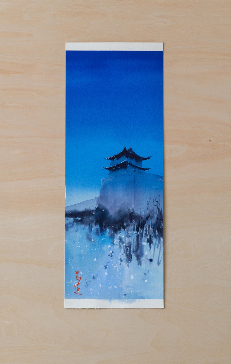 Siyuan Ma - Watercolour Impressions of Chinese Architecture 5, Original ...