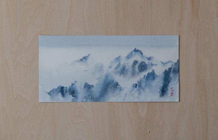 Siyuan Ma - Mountain Reverie Series 4, Original Painting For Sale at ...