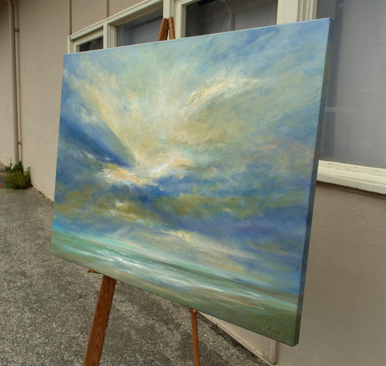 Sheila Finch - Where Angels Soar, Oil Painting For Sale at 1stDibs