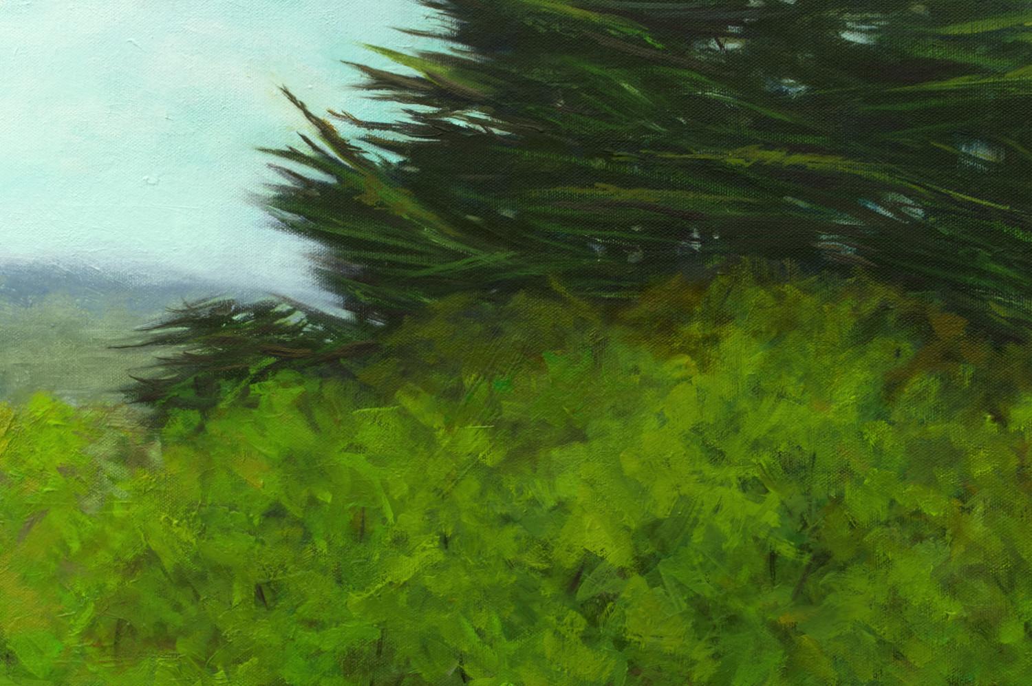 Sheila Finch - The Flowers of Half Moon Bay - Looking South, Oil ...