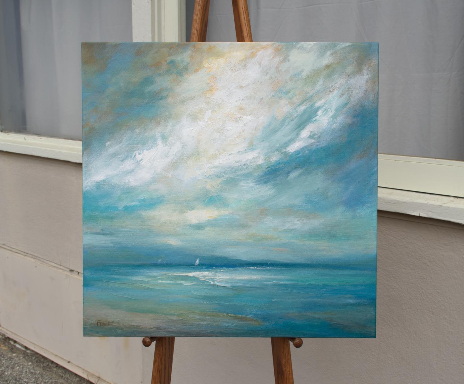 Sheila Finch - A Fresh Breeze, Original Painting For Sale at 1stDibs