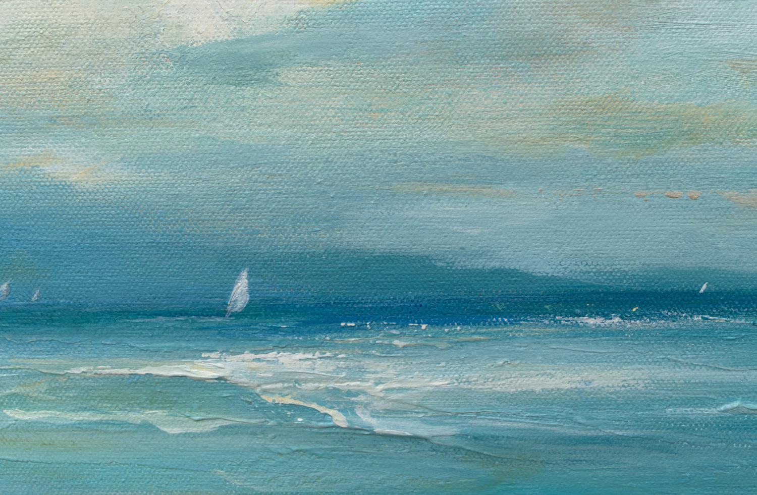 Sheila Finch - A Fresh Breeze, Original Painting For Sale at 1stDibs