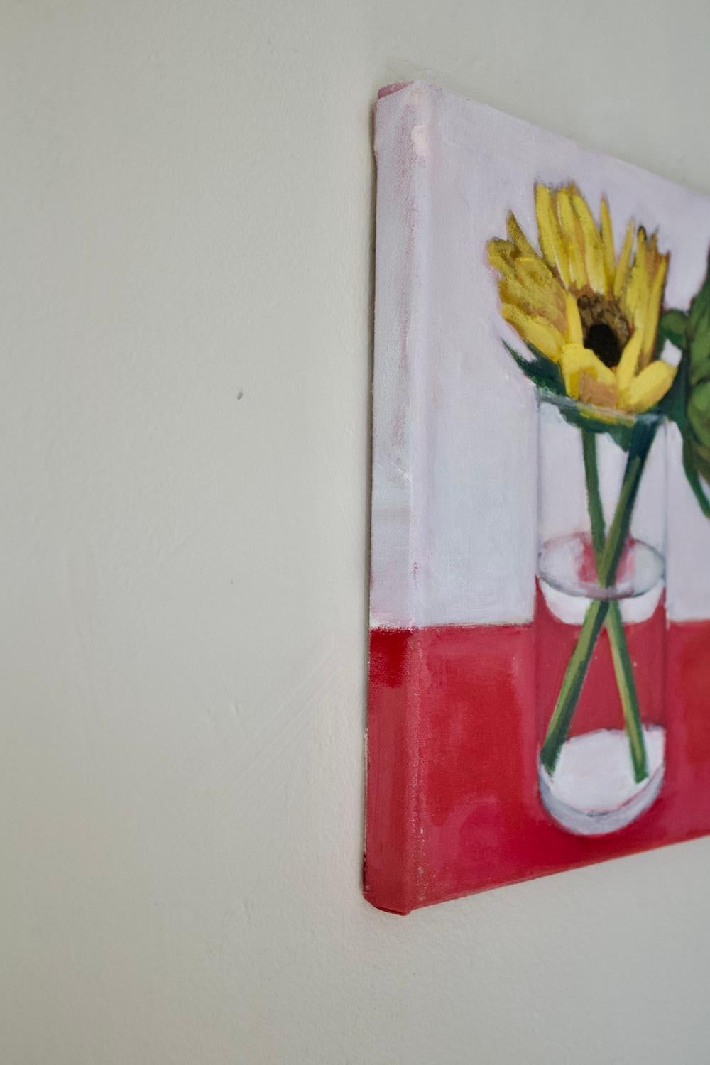 Carey Parks - Sunflowers, Original Painting For Sale at 1stDibs