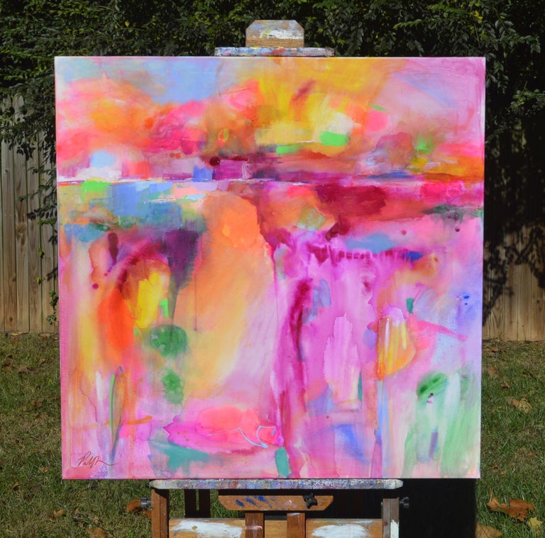 Patrick O'Boyle - Landscape Abstraction with Color Washes For Sale at ...