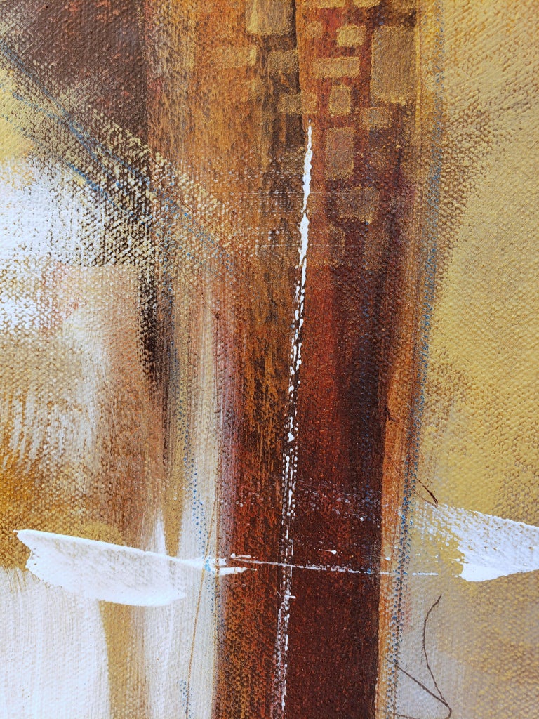 Nicholas Foschi - Golden Cliffs 1 For Sale at 1stDibs