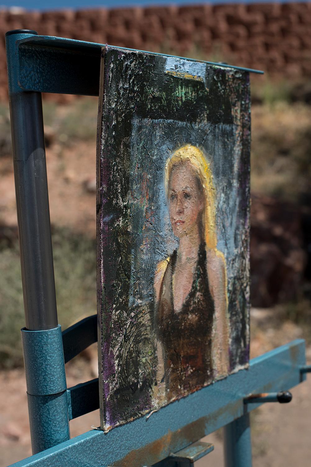 McGarren Flack - Backlight For Sale at 1stDibs | backlight paint