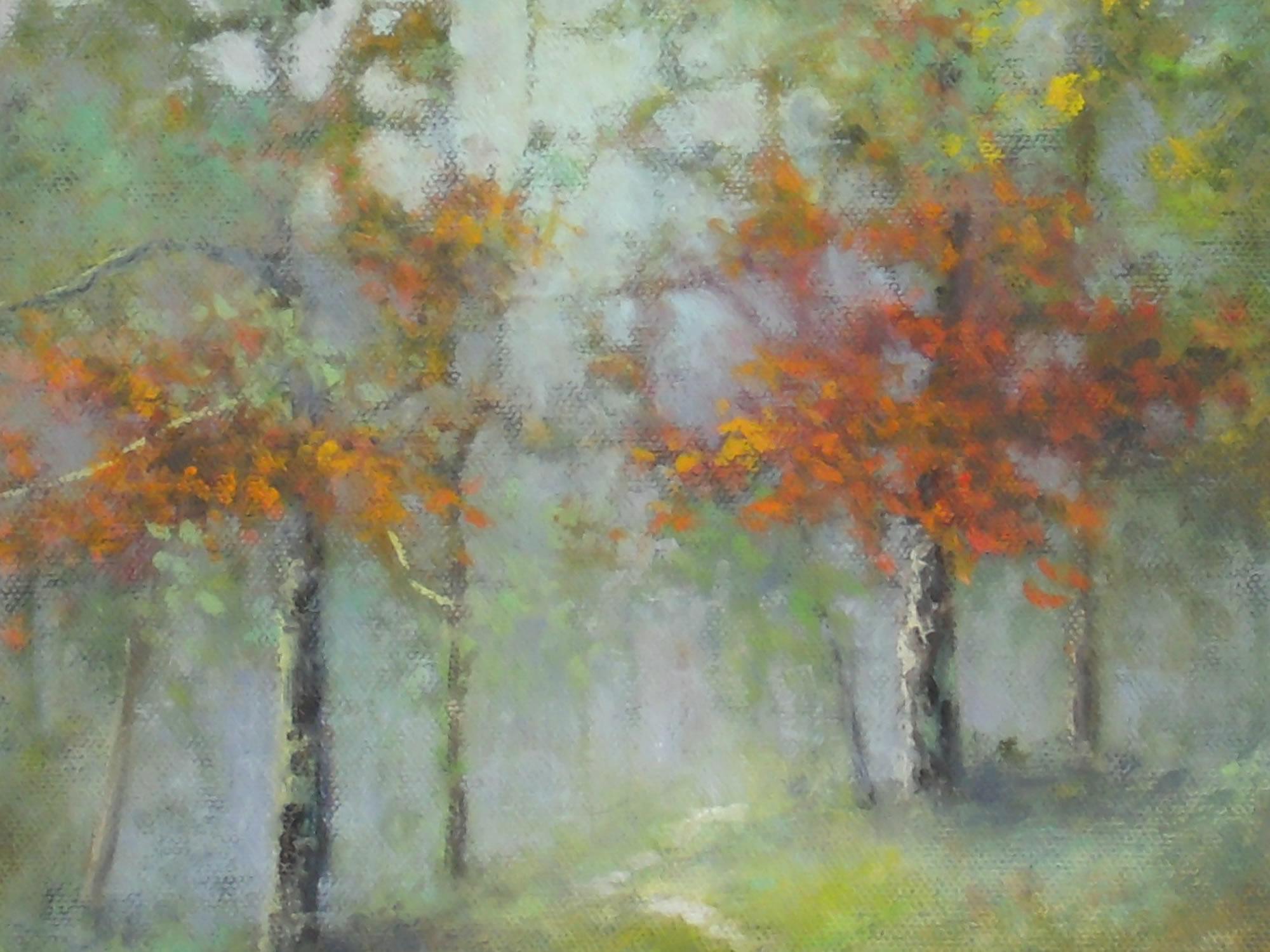 Gail Greene - Hillside Rain at 1stDibs