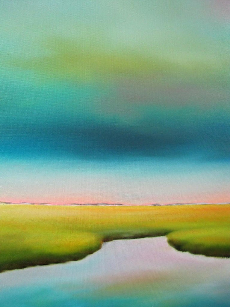 Nancy Hughes Miller - Blue Mood Marsh For Sale at 1stDibs