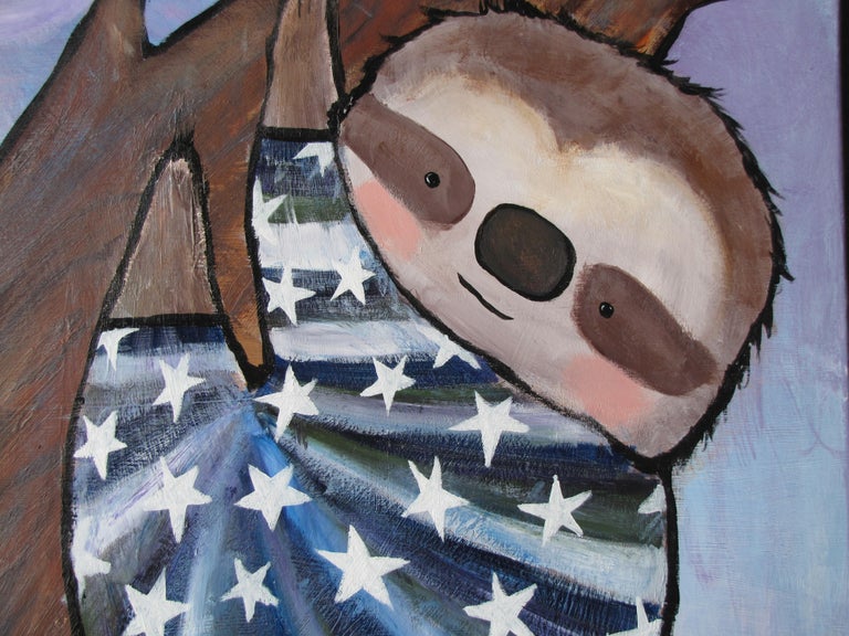 Andrea Doss - Good Night, Little Sloth For Sale at 1stDibs