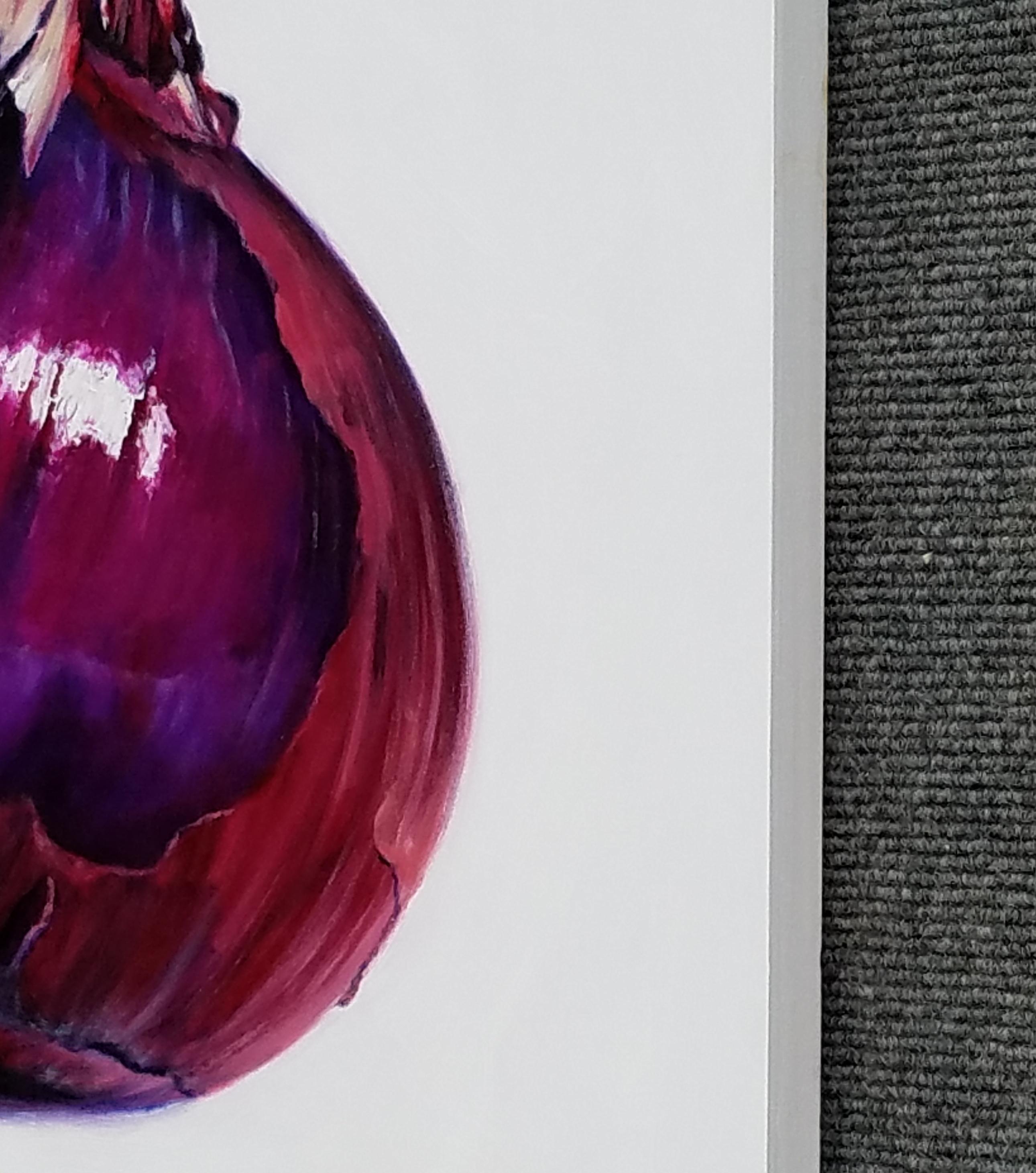 Tami Cardnella - Food Portraits in White, Red Onion #2 at 1stDibs ...