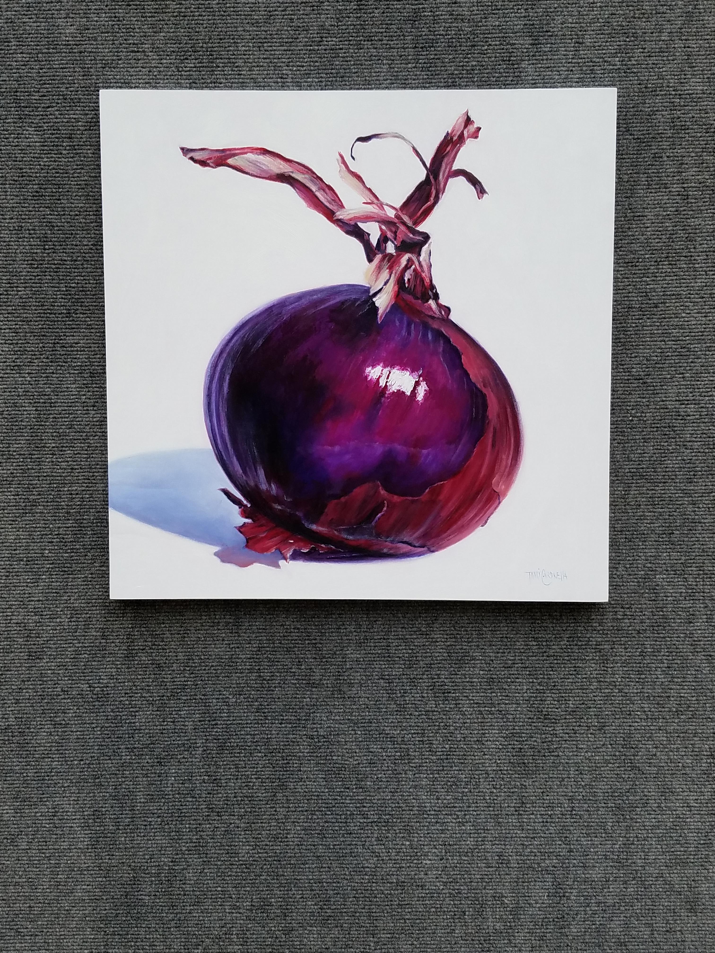 Tami Cardnella - Food Portraits in White, Red Onion #2 at 1stDibs ...