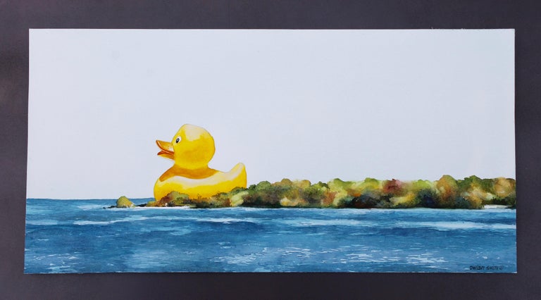 Dwight Smith - Duck, Duck, Cruise, Original Painting For Sale at 1stDibs