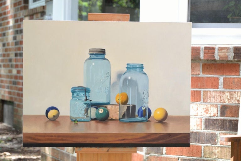Christopher Garvey - Having a Ball, Oil Painting For Sale at 1stDibs