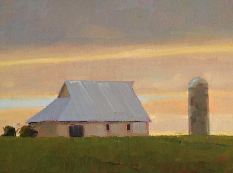 Rodgers Naylor - Midwest Farm, Oil Painting For Sale at 1stdibs