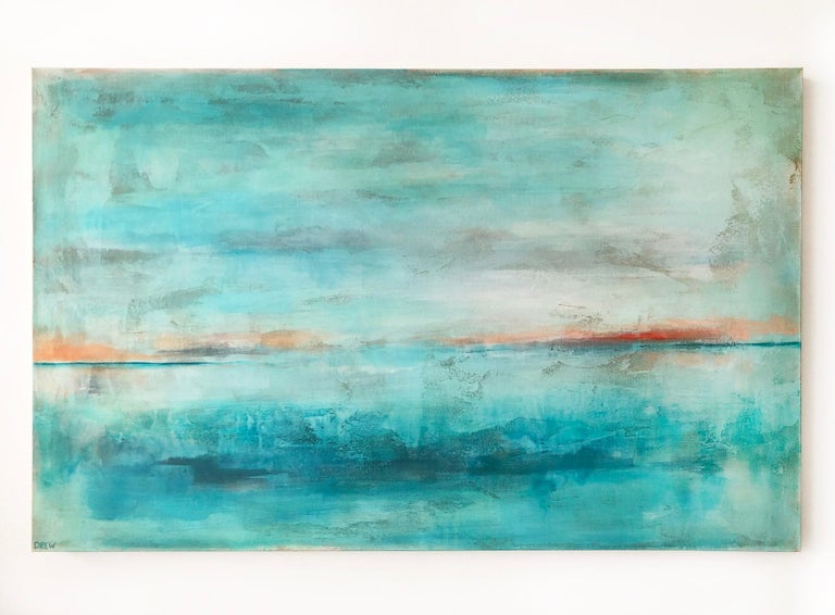 Drew Noel Marin - Present Moment, Abstract Painting For Sale at 1stDibs