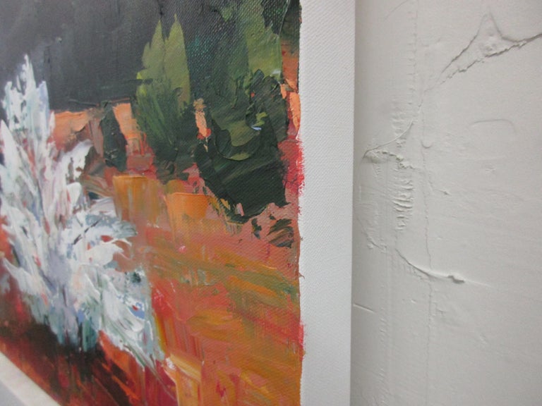 Janet Dyer - White Blossoms, Harriman, Original Painting For Sale at ...