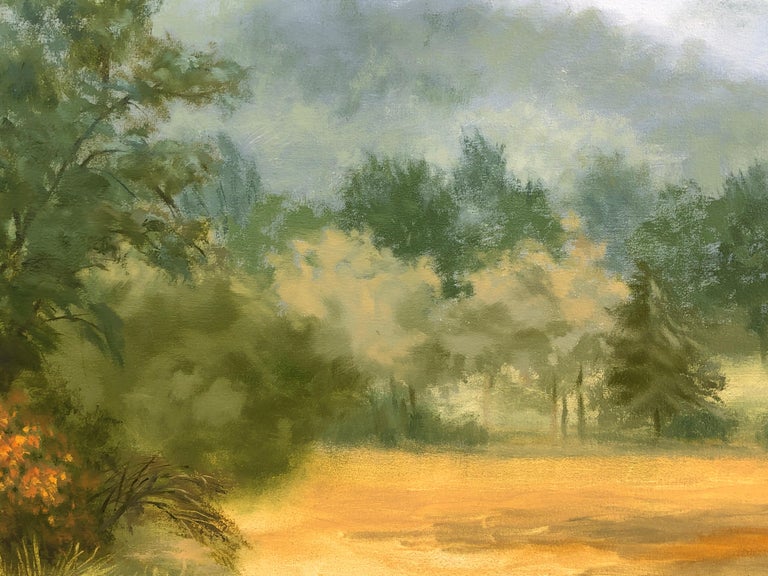 Elizabeth Rickert - Edge of the Forest, Oil Painting For Sale at 1stDibs