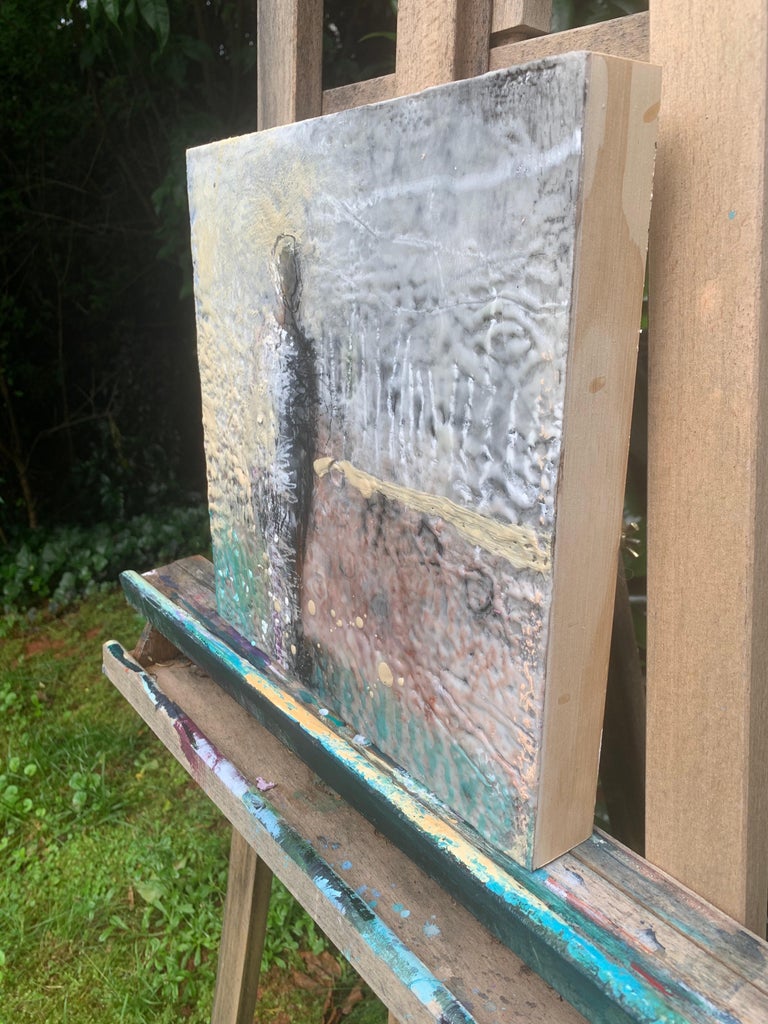 Gena Brodie Robbins - Hopeful, Abstract Painting For Sale at 1stDibs