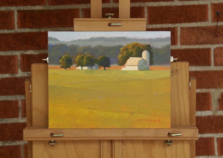 Rodgers Naylor - Green Quilt, Oil Painting For Sale at 1stDibs