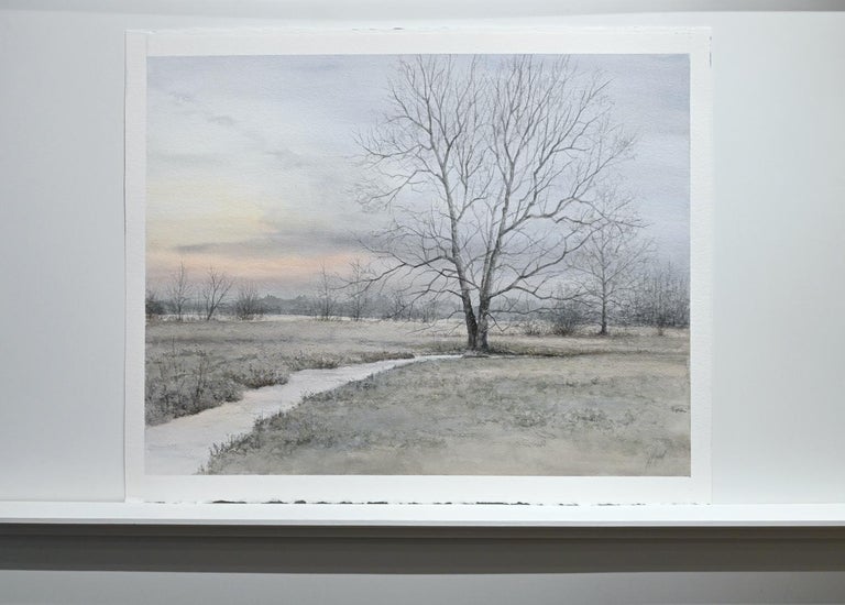 Jill Poyerd - First Light in the Valley, Original Painting For Sale at ...