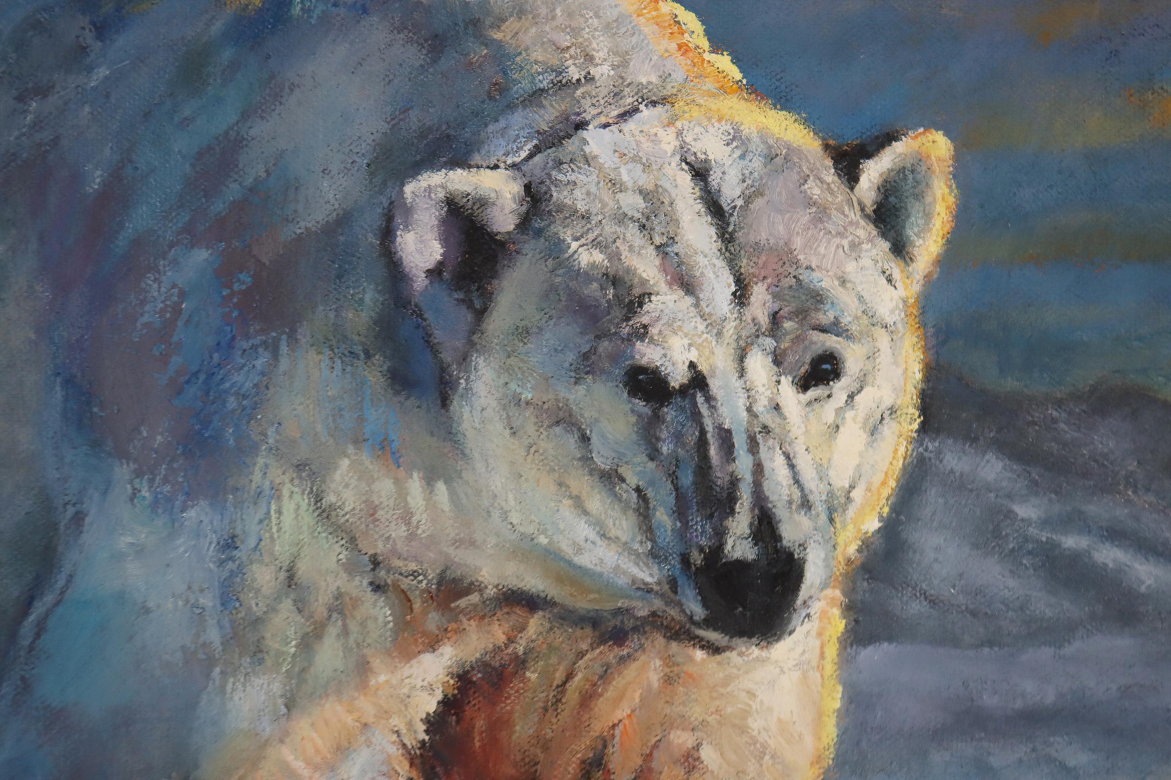 Jan Fontecchio Perley - Dawning, Oil Painting at 1stDibs | gallop horse ...