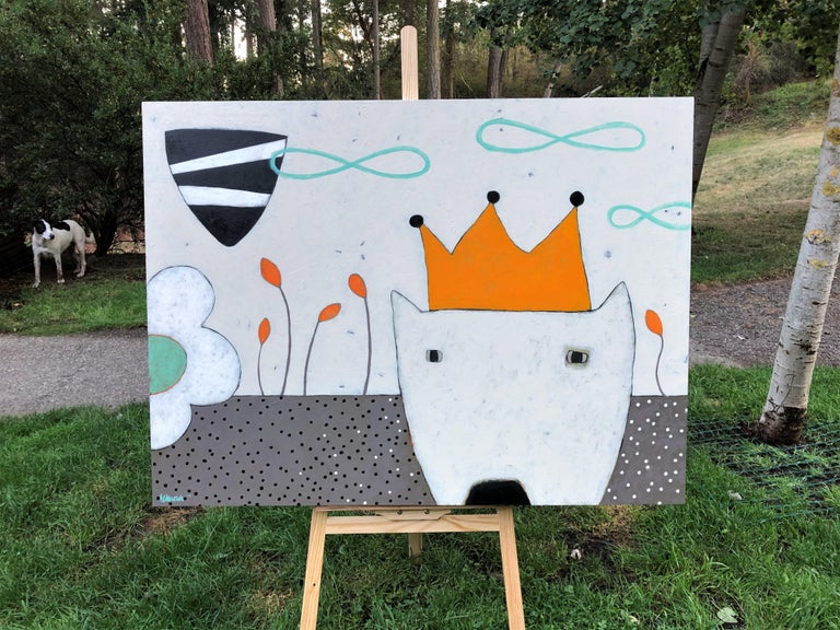Jaime Ellsworth - King, Original Painting For Sale at 1stDibs
