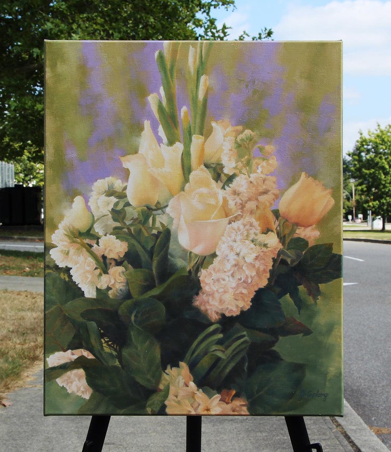 Jo Galang - In Gratitude, Oil Painting For Sale at 1stDibs