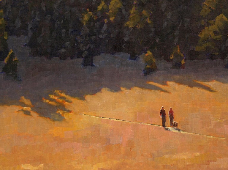 Rodgers Naylor - Meadow Hike, Oil Painting For Sale at 1stDibs