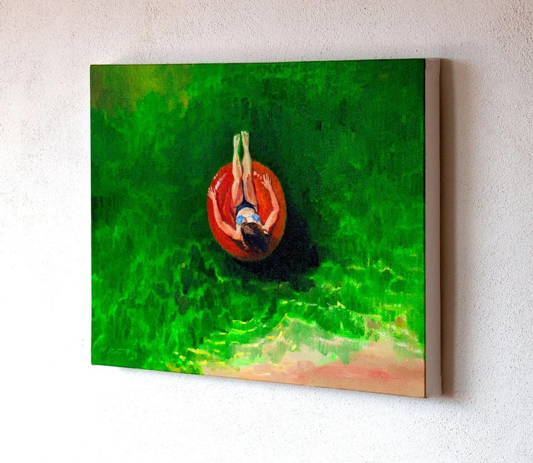 Warren Keating - In the Flow, Oil Painting en vente sur 1stDibs