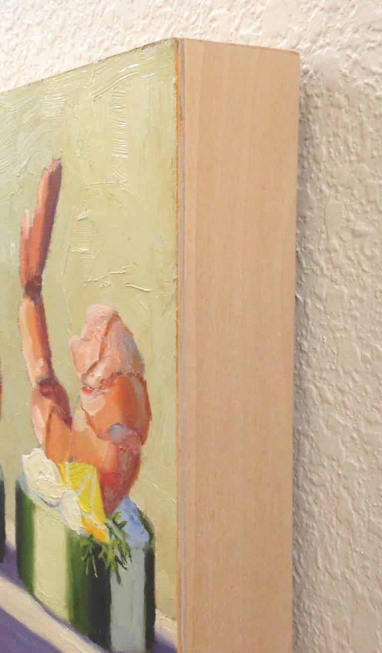 Pat Doherty - Jumbo Prawns, Oil Painting at 1stDibs