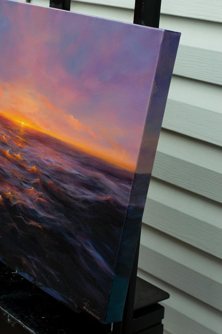 Mitch Davis-Mann - Twelve Apostles, Oil Painting For Sale at 1stDibs