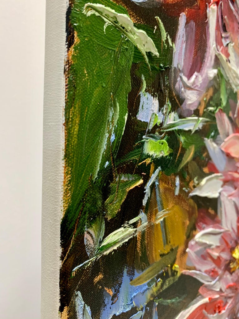 Eric Alfaro - Three Lilies, Oil Painting For Sale at 1stDibs