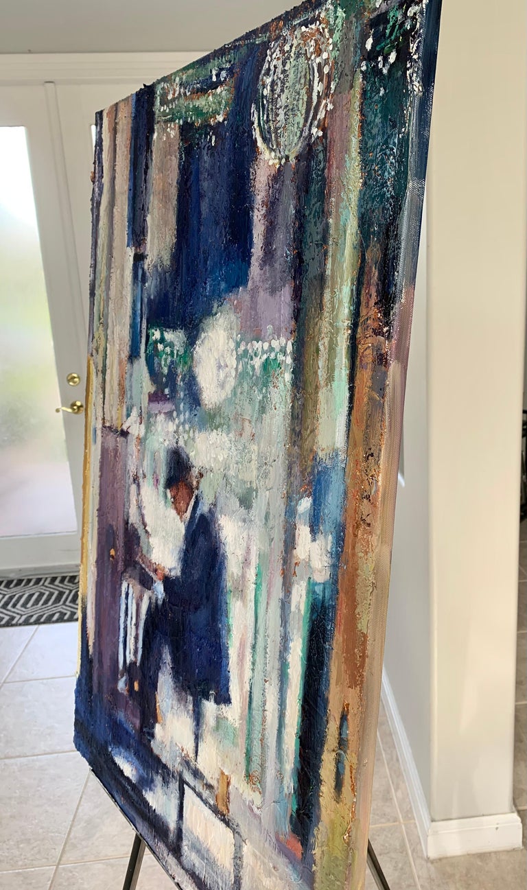 Nava Lundy - Play It Again, Original Painting For Sale at 1stDibs