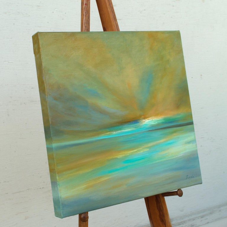 Sheila Finch - Amber Clouds, Oil Painting For Sale at 1stDibs