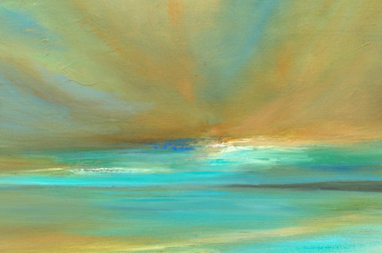 Sheila Finch - Amber Clouds, Oil Painting For Sale at 1stDibs