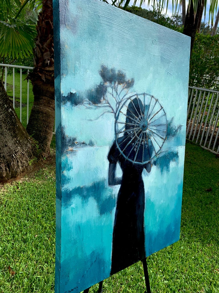 Nava Lundy - Carpe Diem, Original Painting For Sale at 1stDibs