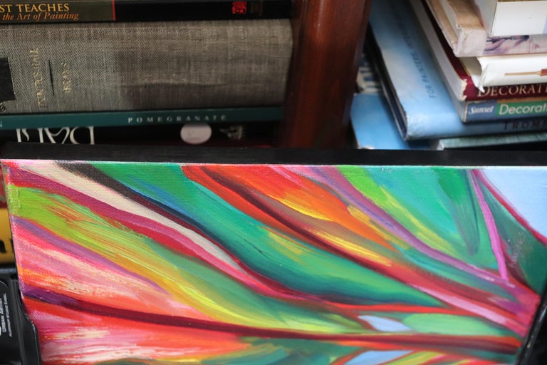 Andres Lopez - Tropical Treasure, Oil Painting For Sale at 1stDibs