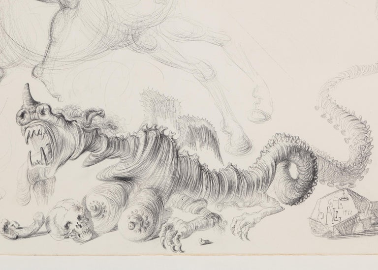 Salvador Dalí­ – Saint Georges und der Drache im Angebot bei 1stDibs