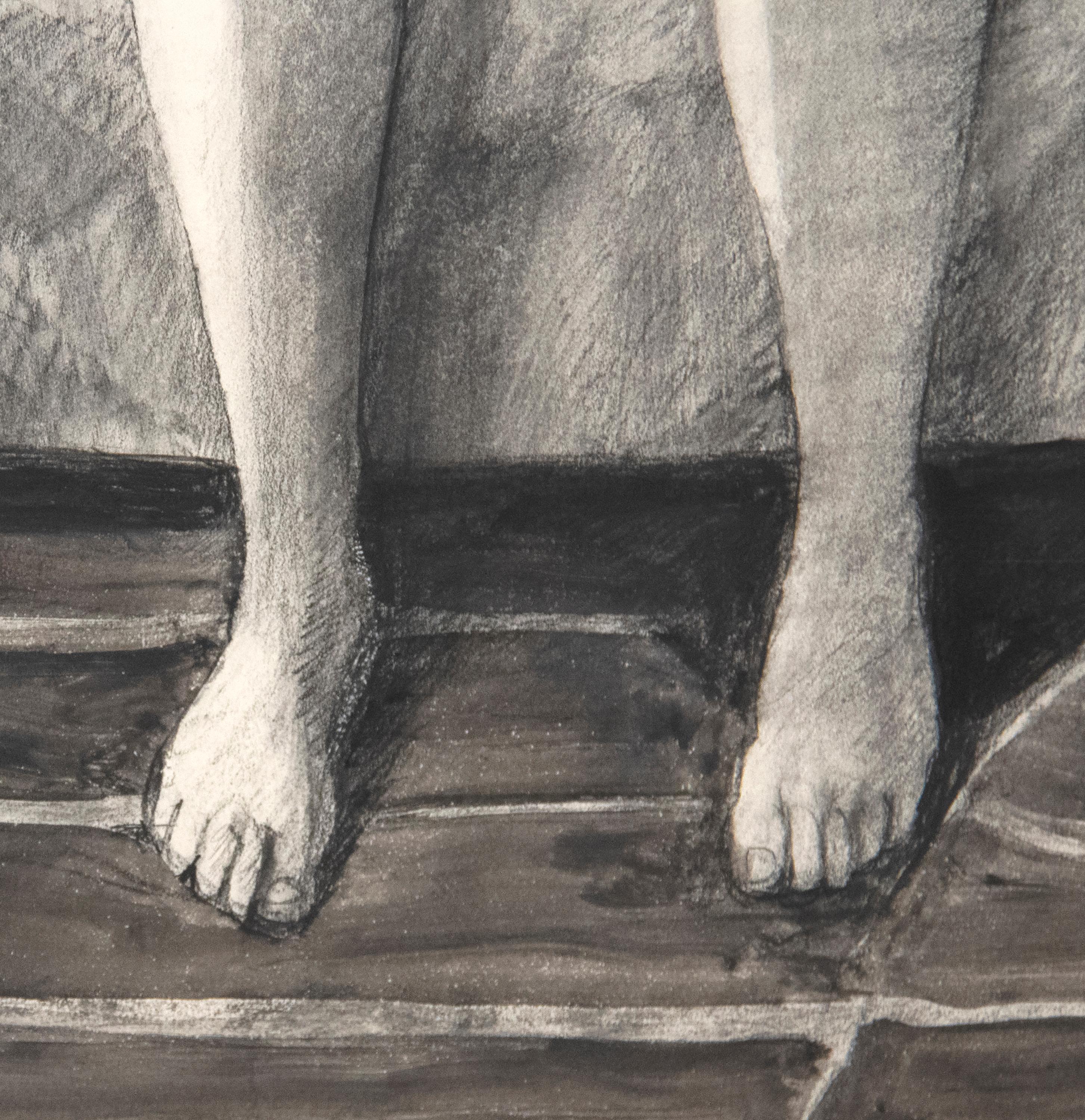 William Theophilus Brown - Untitled (Seated Female Nude) For Sale at ...