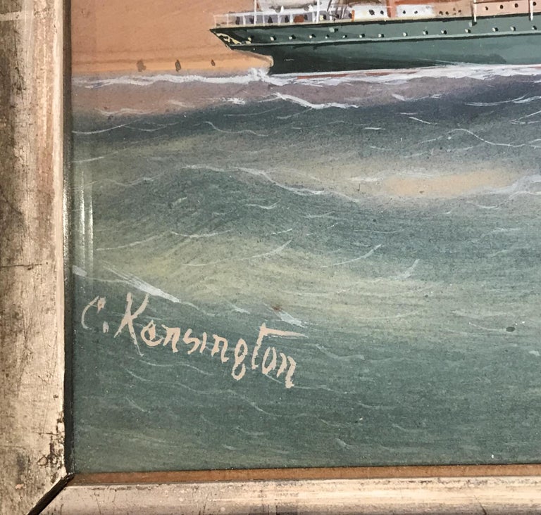 Charles Kensington - SS Damascus For Sale at 1stdibs
