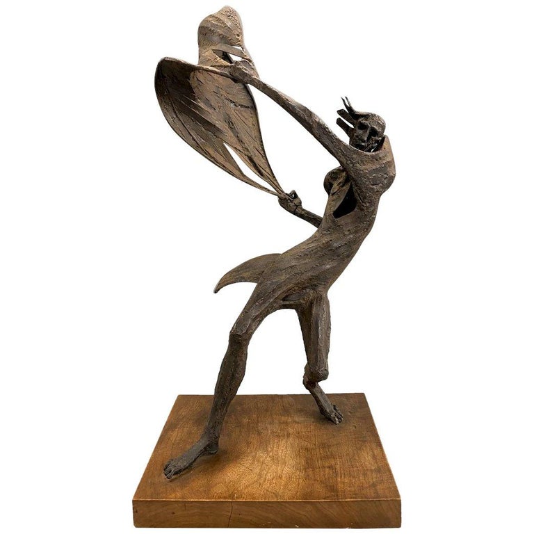 Barbara Lekberg - Man in the Wind For Sale at 1stDibs