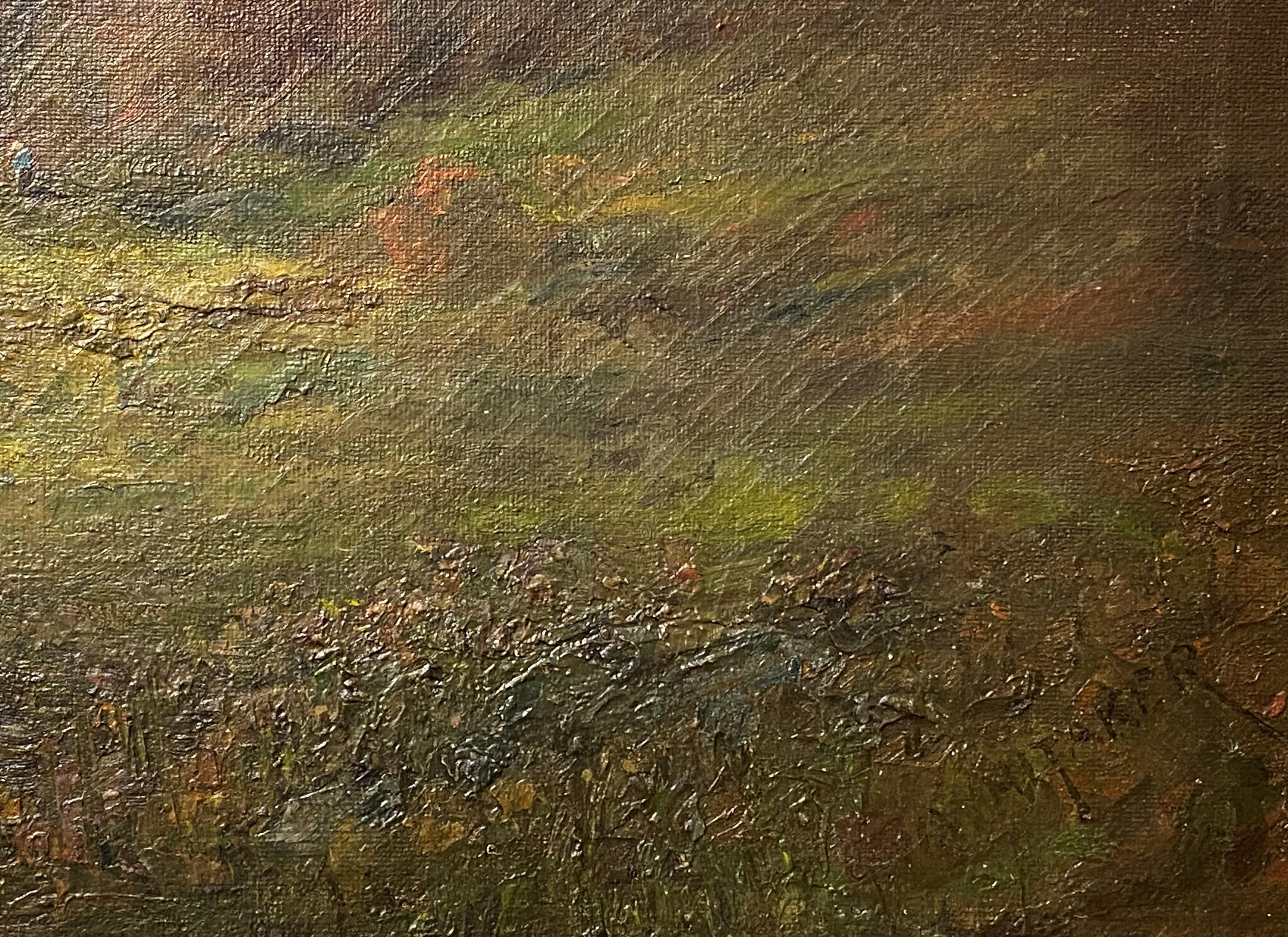 George W. Whitaker - Barbizon Landscape with Cows at 1stDibs | george ...